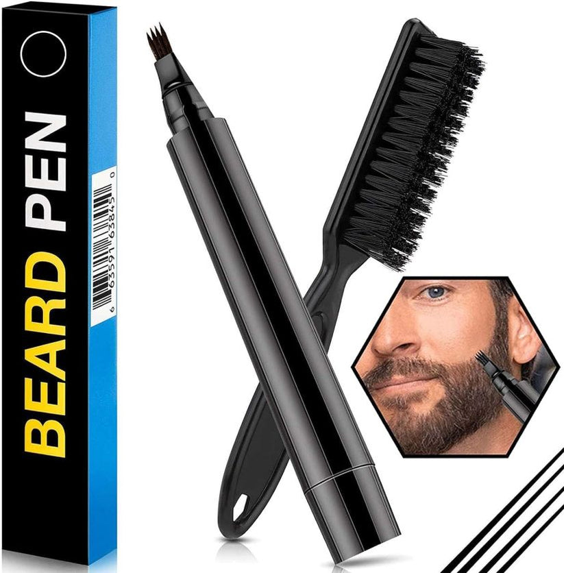 Beard Filler Pen with Brush – Urbanmetro.store